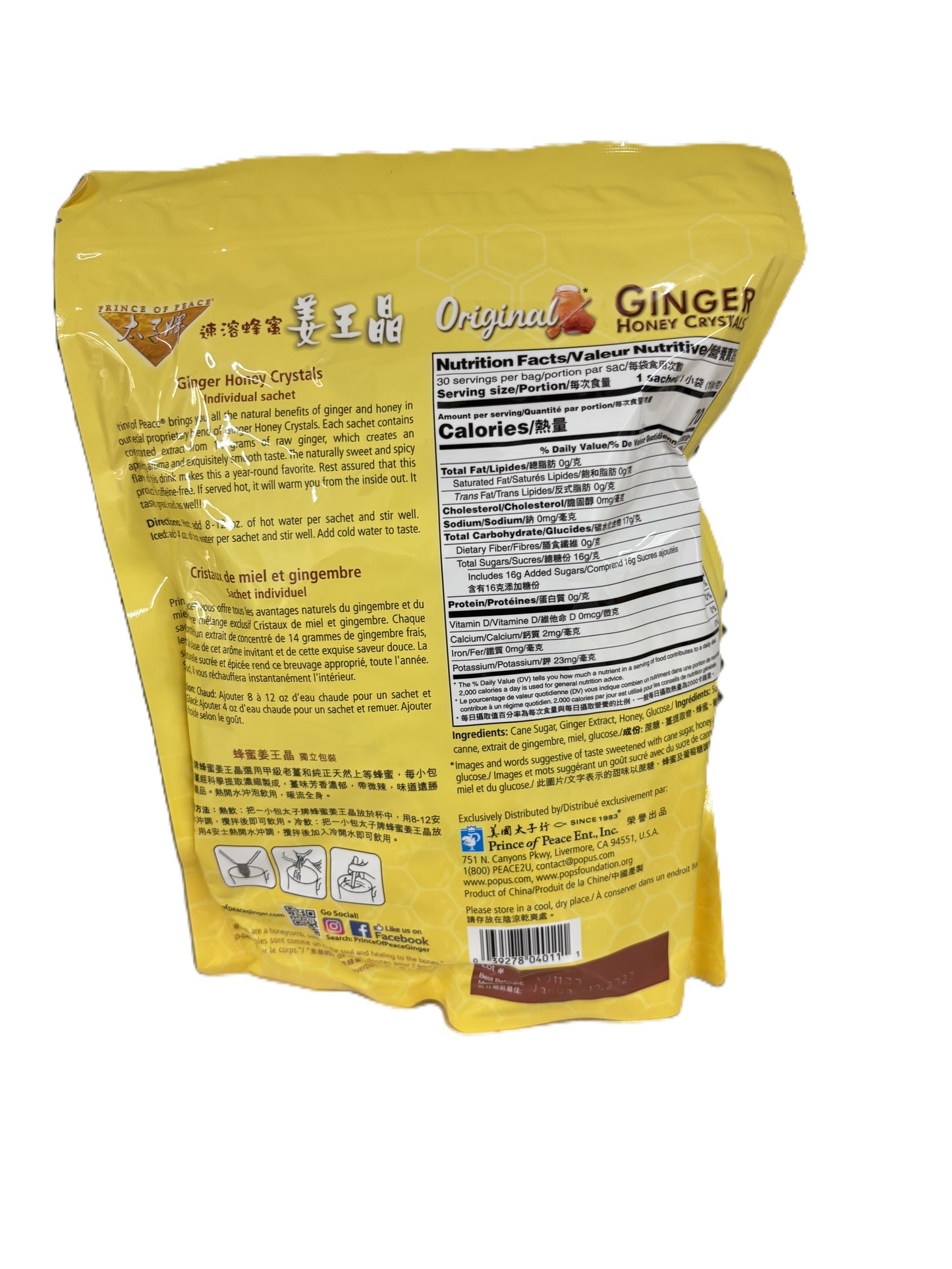 Original Ginger Honey Crystals Tea – Tropical Super Market